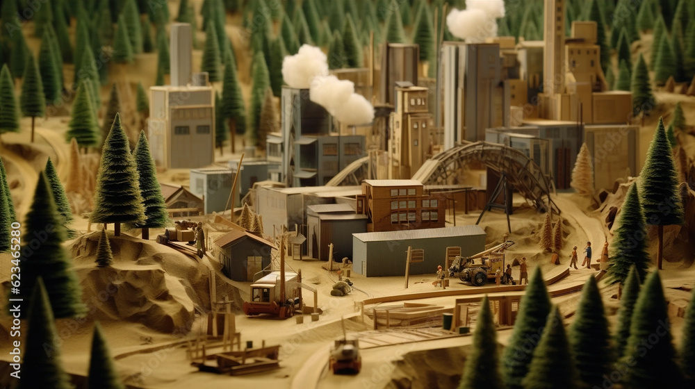 Paper and Pulp Company: They may use photographs of their pulp mills ...