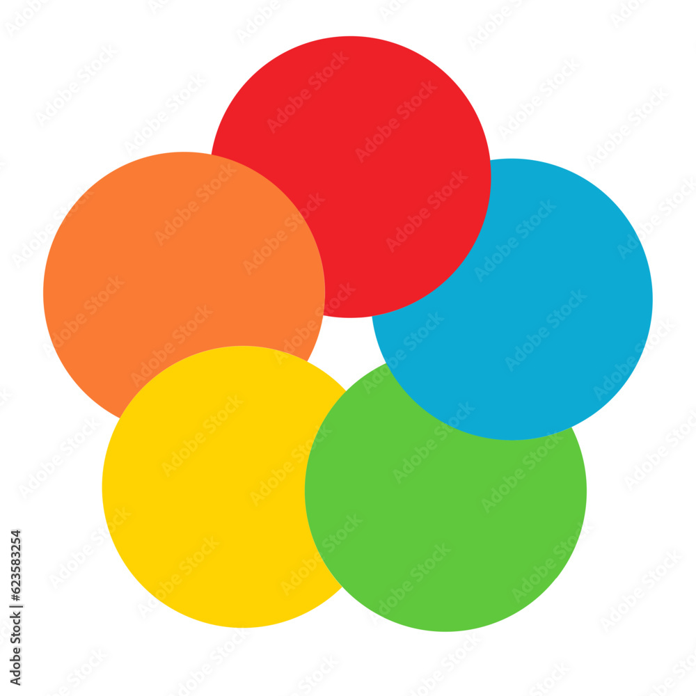 Color chart vector Stock Vector | Adobe Stock