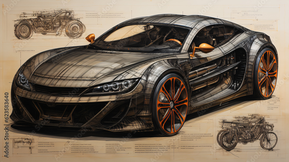 Leonardo's Revived Visions: Melding Artistry and Velocity in Modern ...