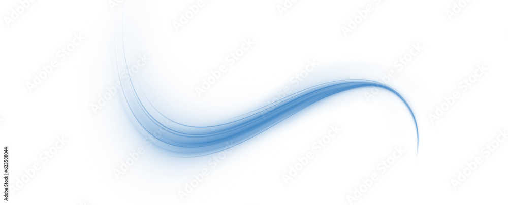 Poster Luminous blue lines png of speed – Wall Art | UkPosters