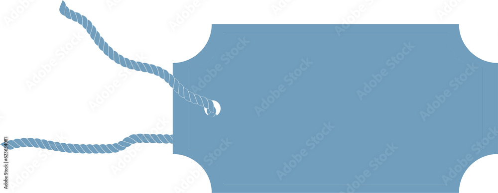 Digital png illustration of blue tag on transparent background ...