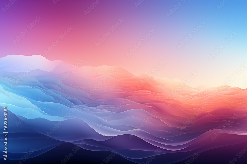 Multi color gradient background grain effect with purple and blue ...