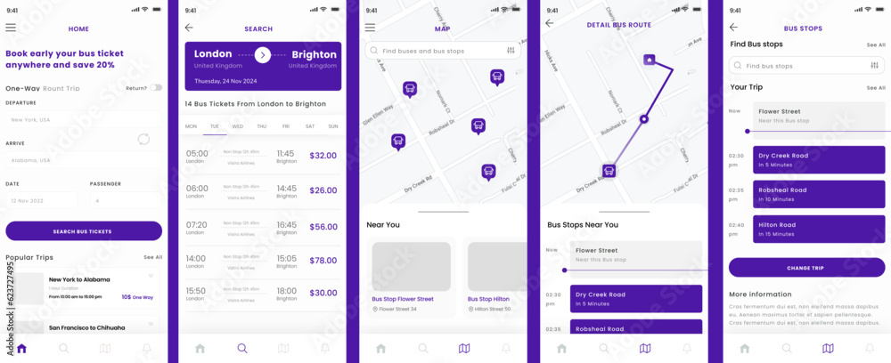 Bus Stop Tracking, Route Tracker and Public Transport, Booking and Book ...