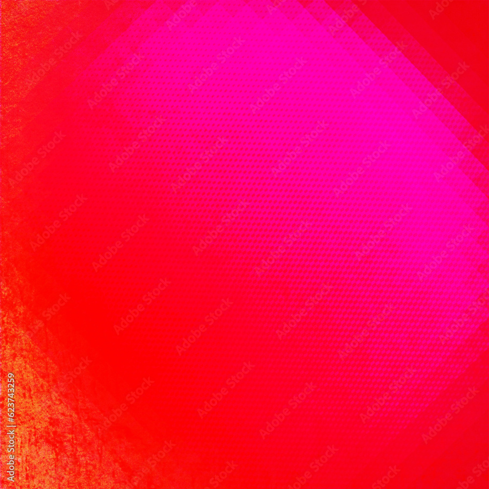 Abstract red color gradient design square background illustration ...