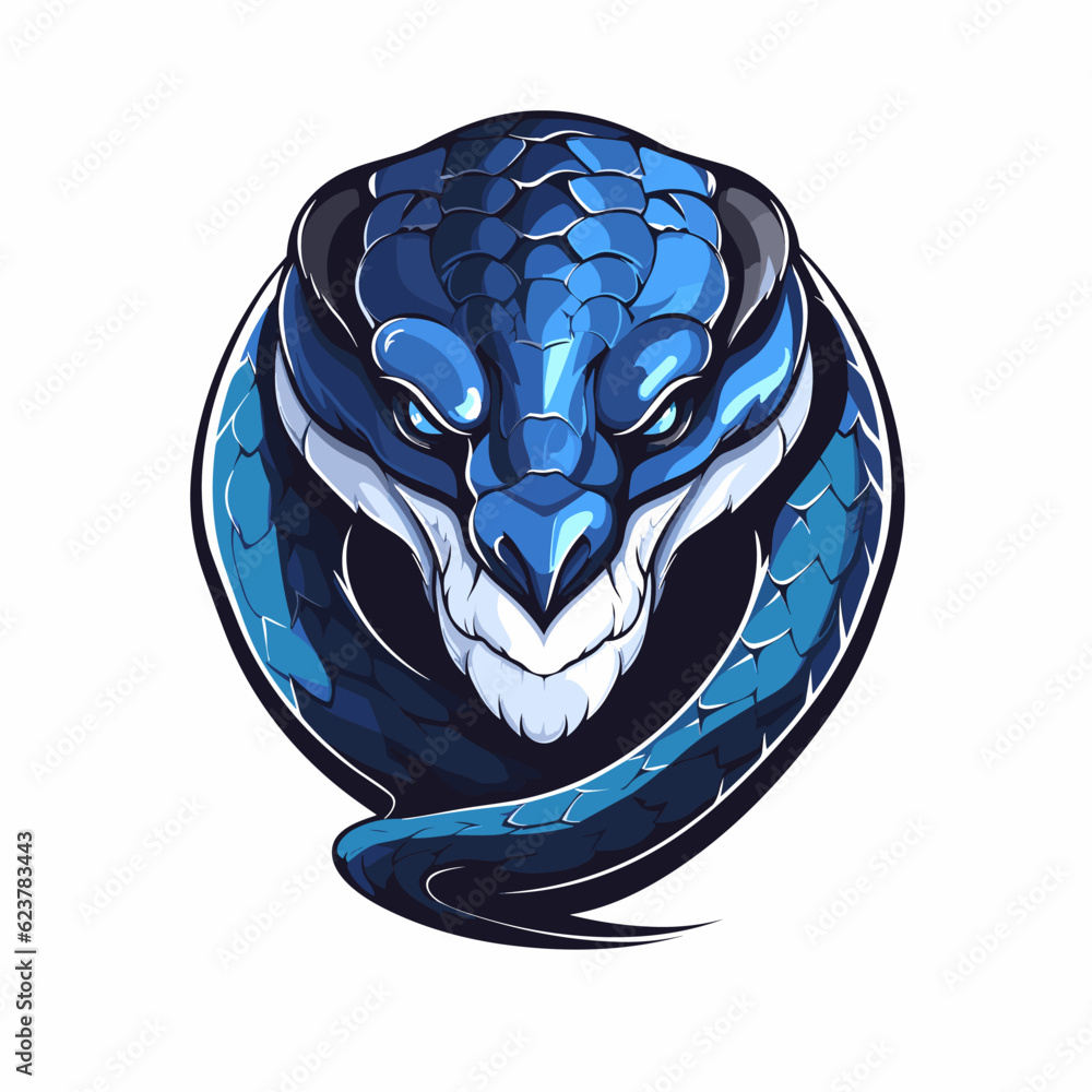 Esport vector logo snake, snake icon, snake head, vector, sticker Stock ...