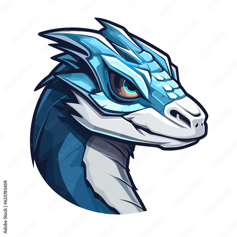 Esport vector logo lizard, lizard icon, lizard head, vector, sticker ...