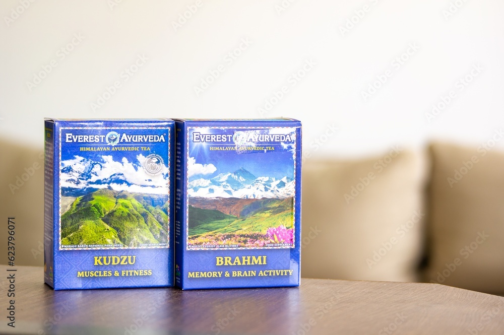 Himalayan Everest Ayurveda tea Kudzu for muscle strength and Brahmi for ...