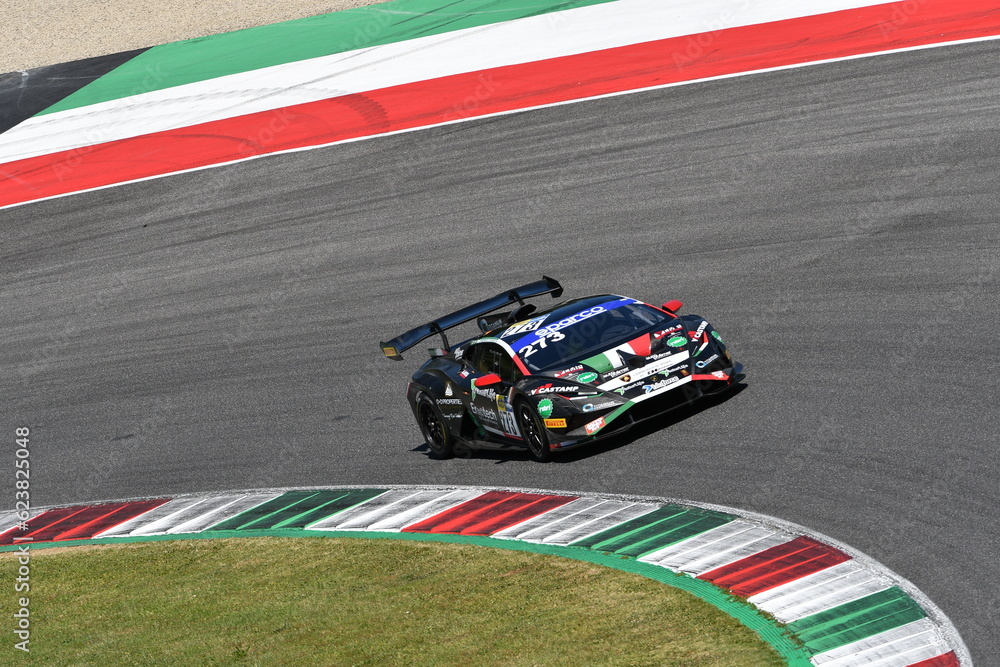 Scarperia, 7 July 2023: Lamborghini Huracan SuperTrofeo of Team DL ...