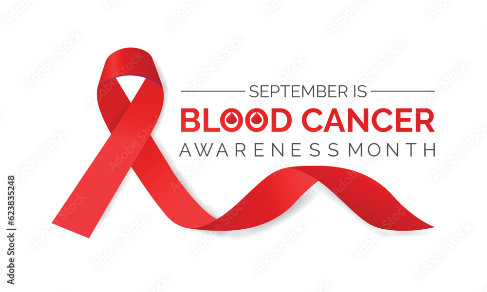 Blood Cancer awareness month .Banner and poster design. Vector art ...