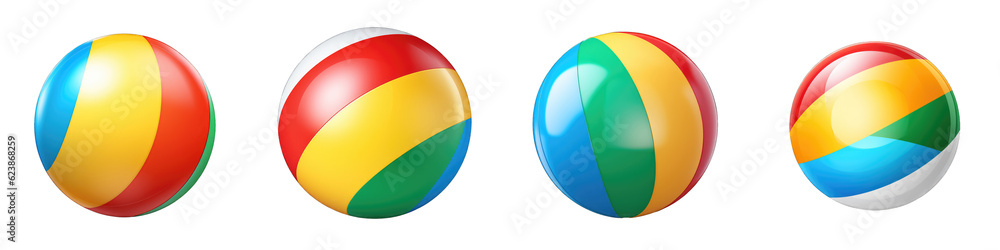 Beach Ball clipart collection, vector, icons isolated on transparent ...