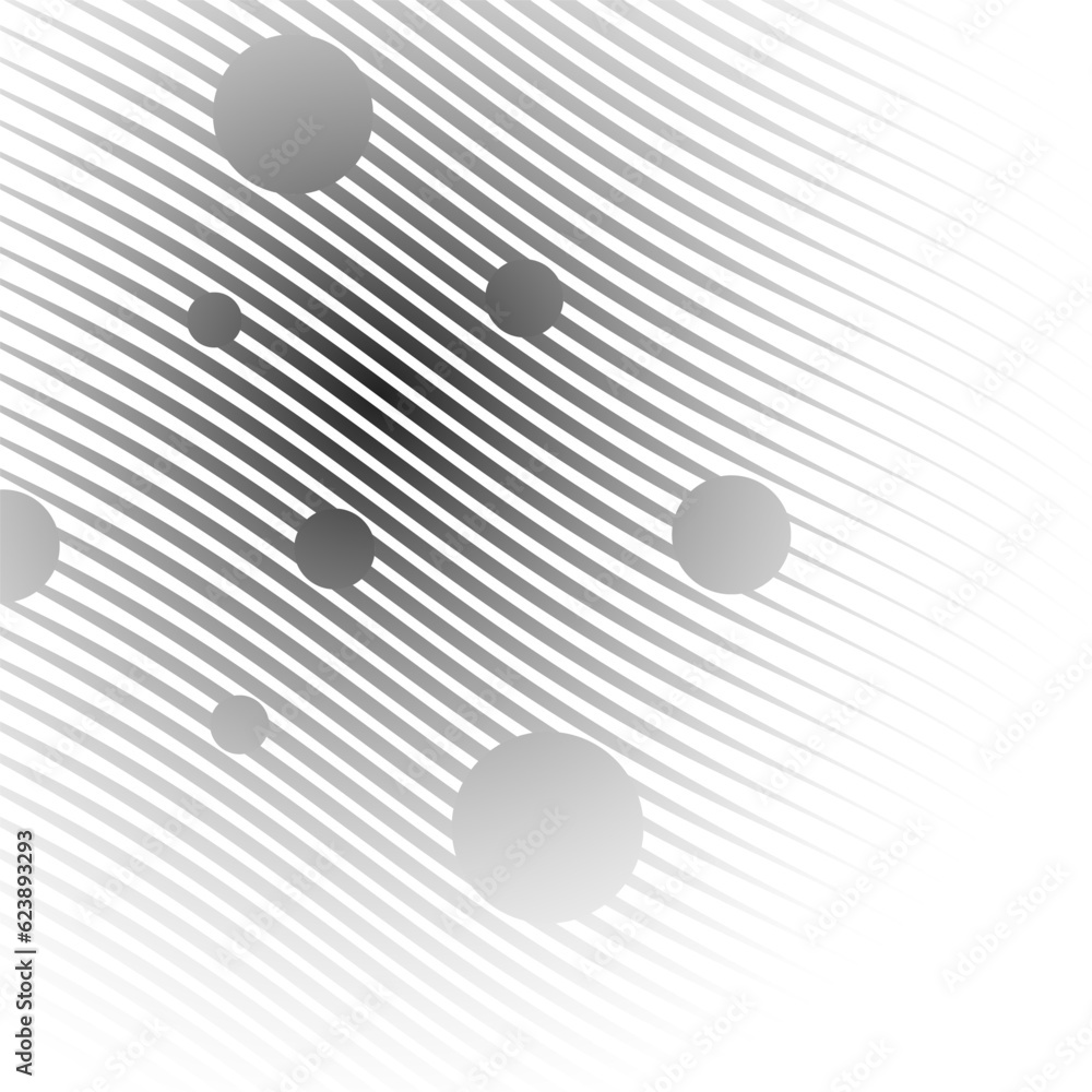 Diagonal lines halftone effect. Abstract black and white background ...