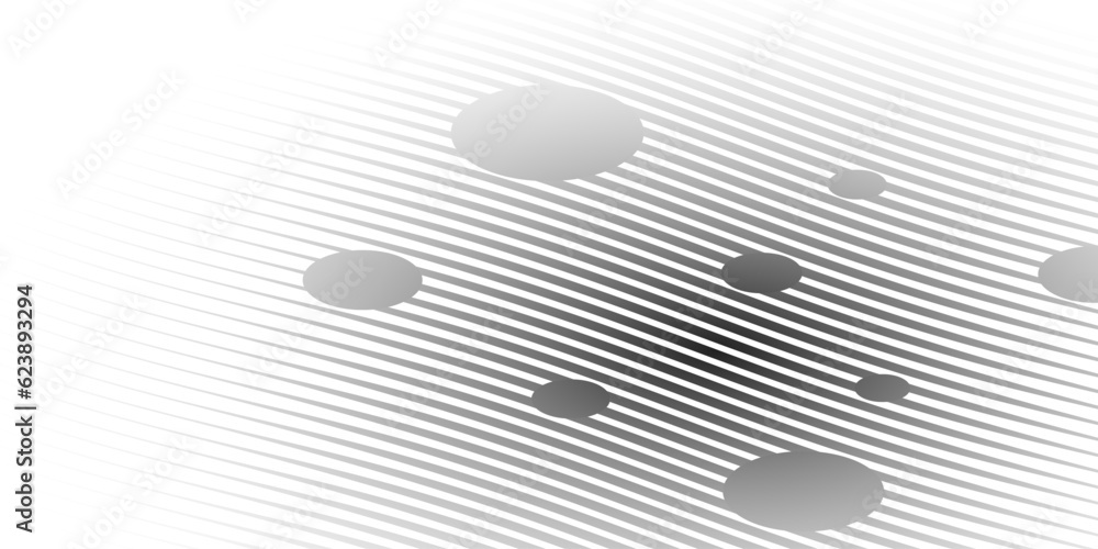 Diagonal lines halftone effect. Abstract black and white background ...