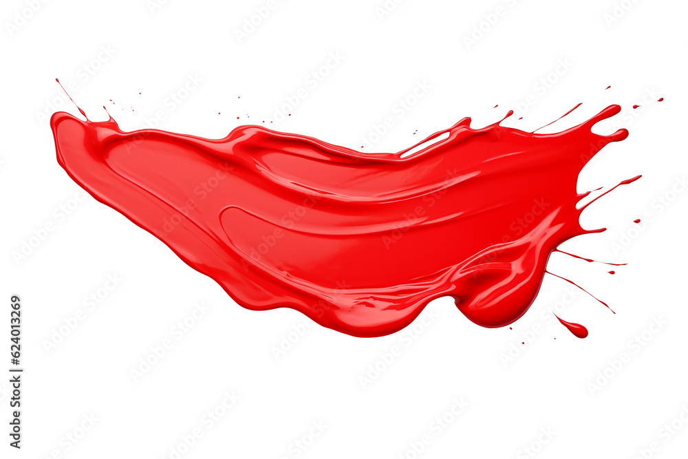 Liquid red splash Color design Stroke. Blob color. Gradient colorful ...