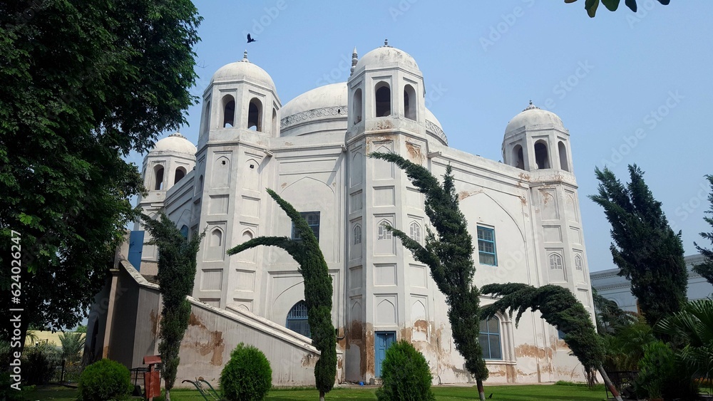 Civil Secretariat Punjab, Lahore, Pakistan - July, 31, 2018: TOMB OF ...