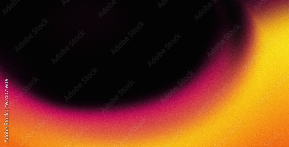 Red orange yellow black gradient background grainy texture effect web ...