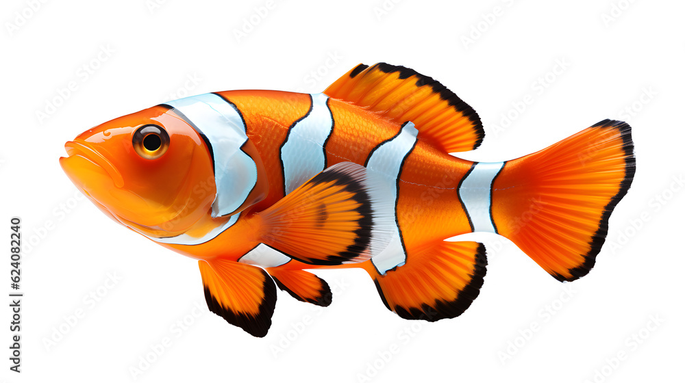 nemo sea fish isolated on transparent background ,aquarium ornamental ...