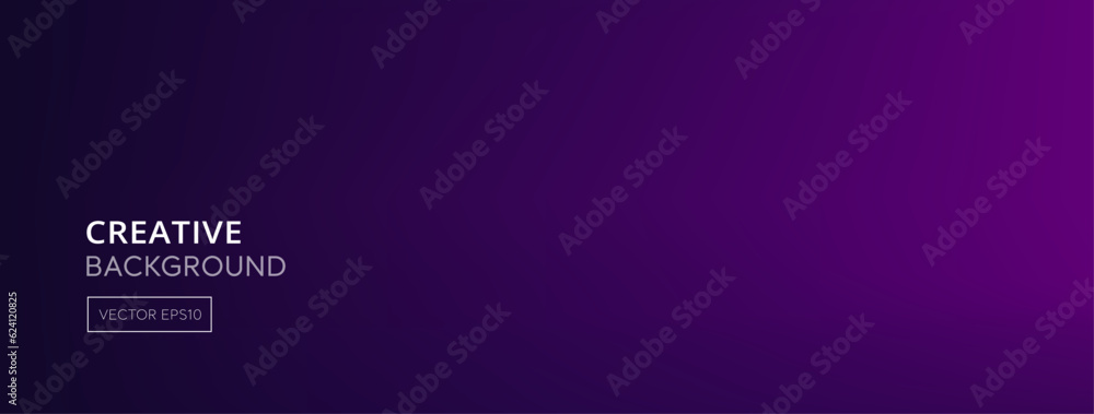 Dark purple gradient banner background Stock Vector | Adobe Stock