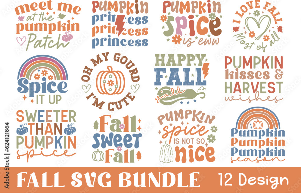 Fall Svg Bundle, Fall Bundle, Autumn Bundle, Svg Bundle, Fall ,Fall Svg ...