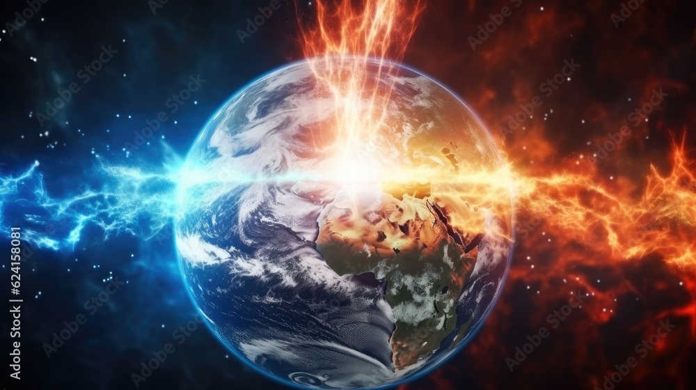 Complete destruction of planet Earth, Earth apocalypse, Religious ...