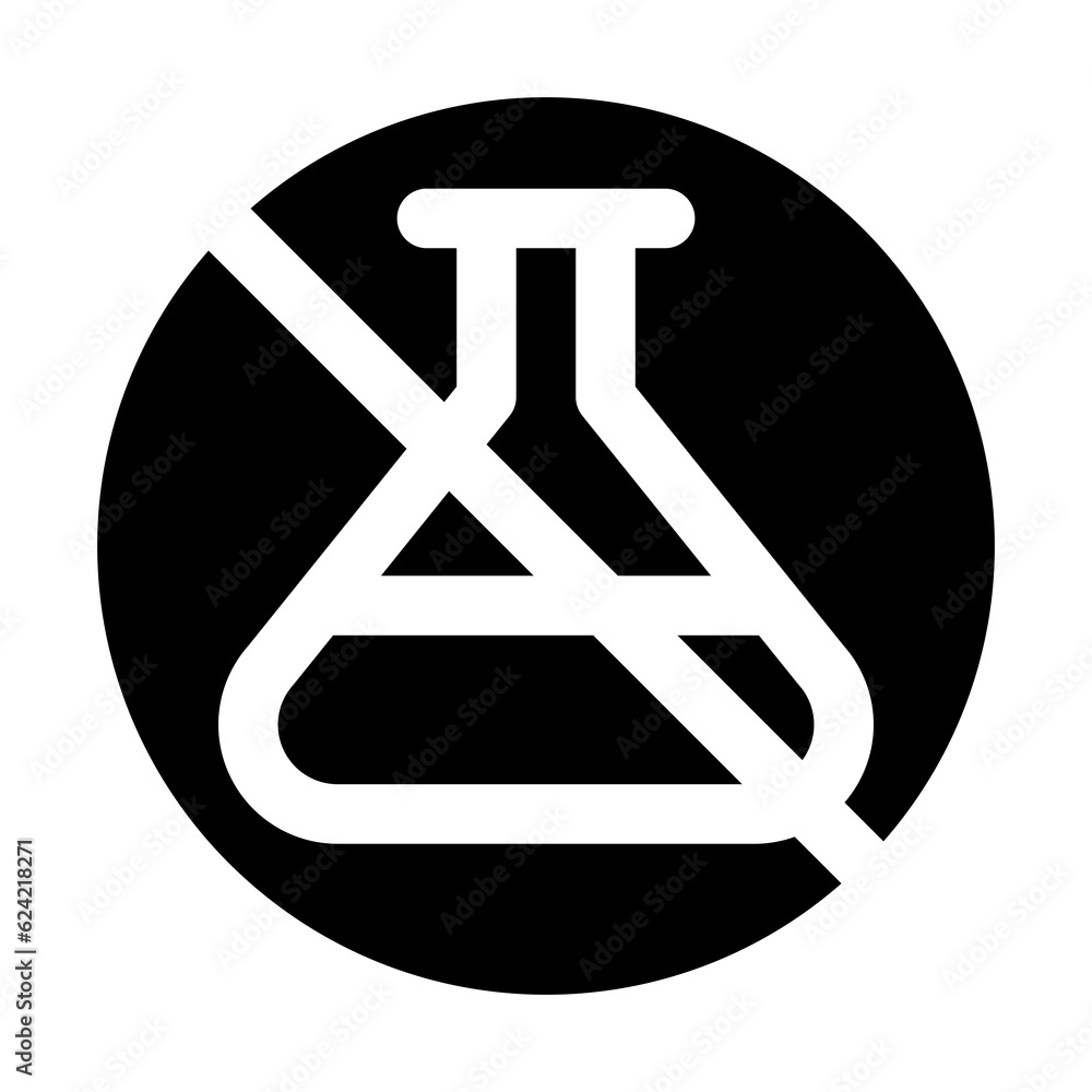 No Preservatives Icon Symbol For Packaging Design Standart Stock Vector ...