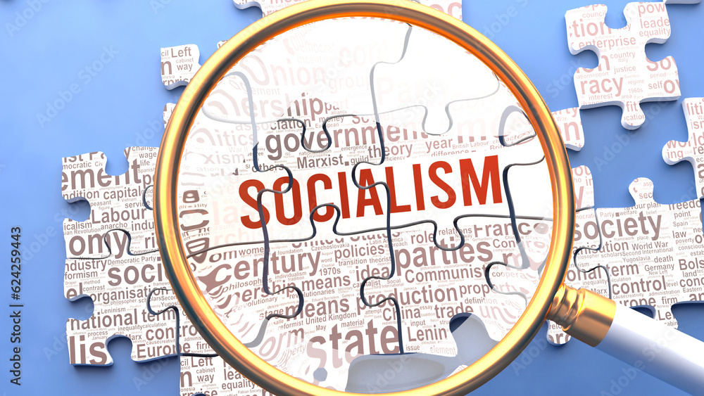 Socialism being closely examined along with multiple vital concepts and ...