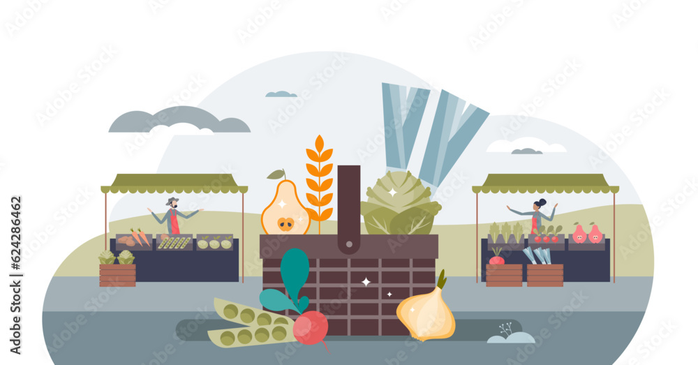 Reducing carbon footprint through daily food choices tiny person ...