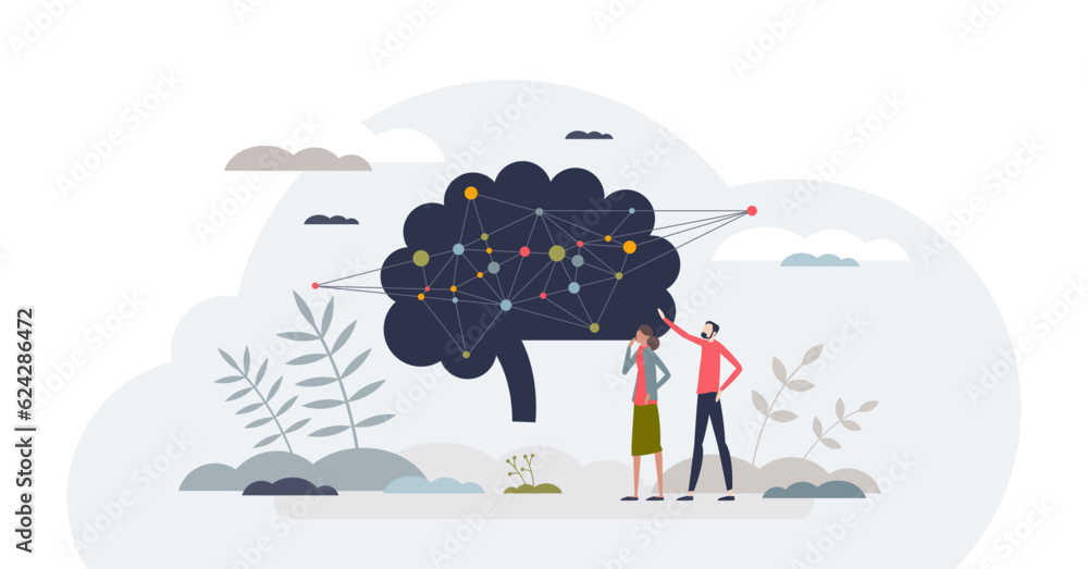 Neuropsychology study for brain cognition and behavior tiny person ...