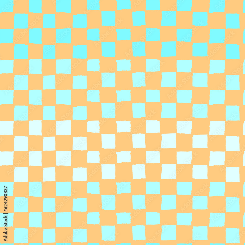 Seamless large checkered repeating pattern for wrapping paper, surface ...