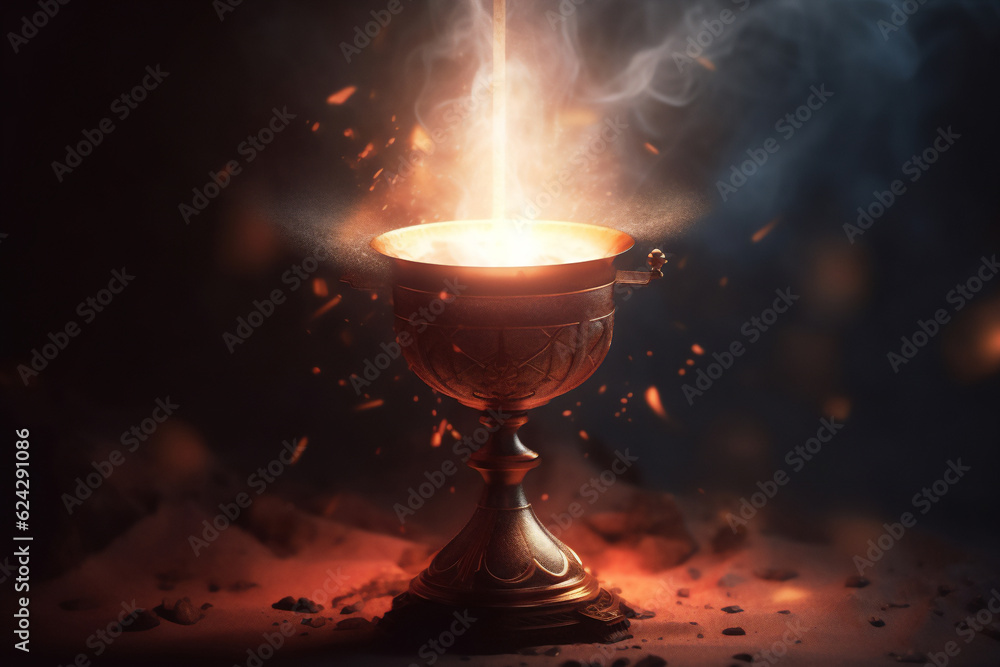 The Holy Grail is the chalice cup that Jesus Christ drank from at the ...