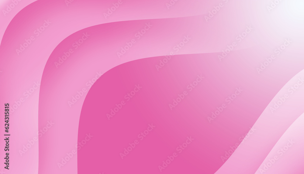Graphic illustration, pink wallpaper. Template for website, cover ...