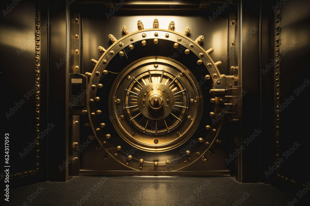 Exploring the Wealth of a Bank Vault: Unveiling the Golden Walls ...