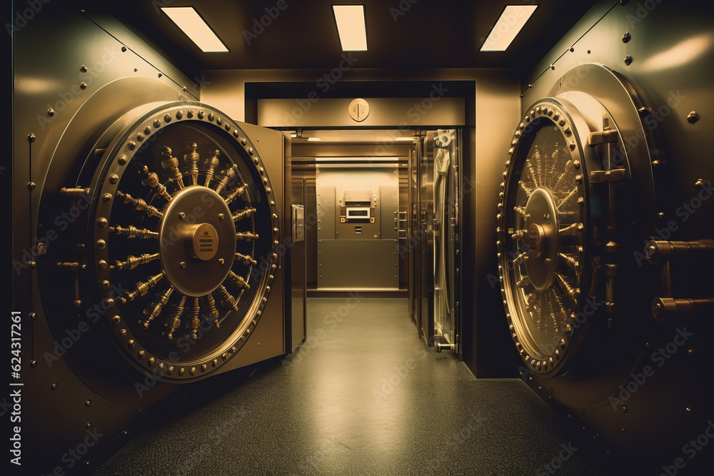 Exploring the Wealth of a Bank Vault: Unveiling the Golden Walls ...