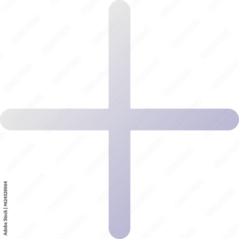 Plus pixel perfect flat gradient two-color ui icon. Invite and add to ...