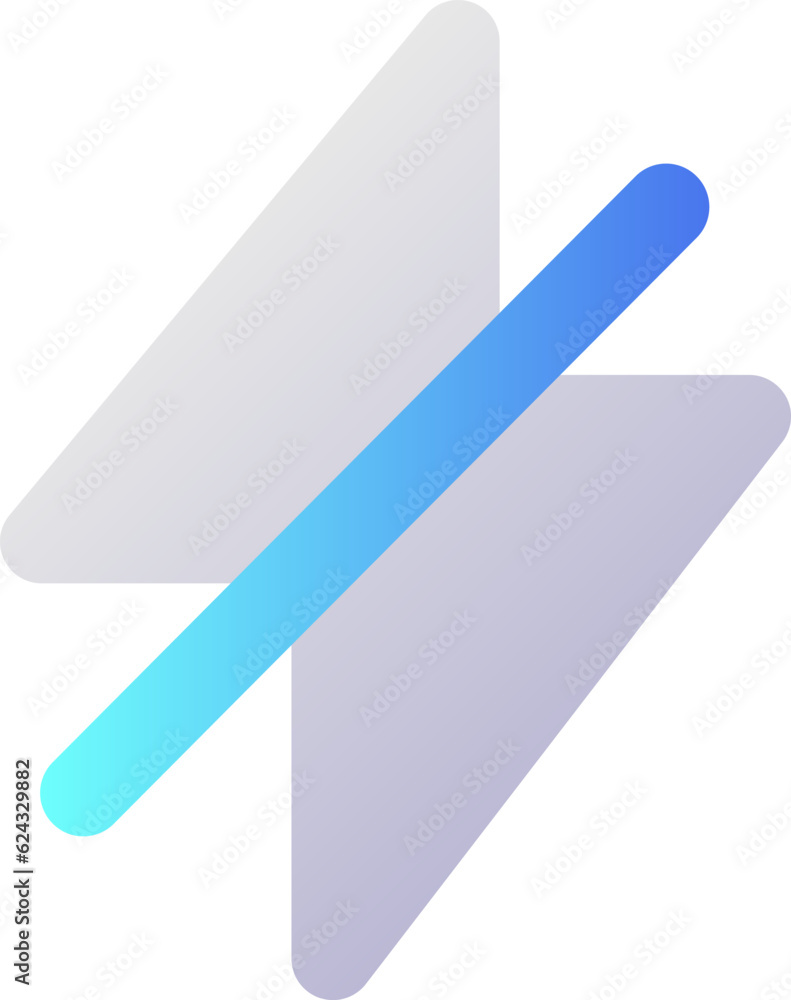 Silent mode pixel perfect flat gradient two-color ui icon. Block notifications. Smartphone ...