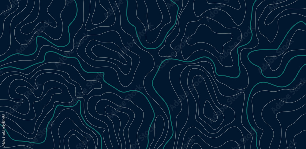 Stylized height texture map. Contour topographic. Isolines height lines ...