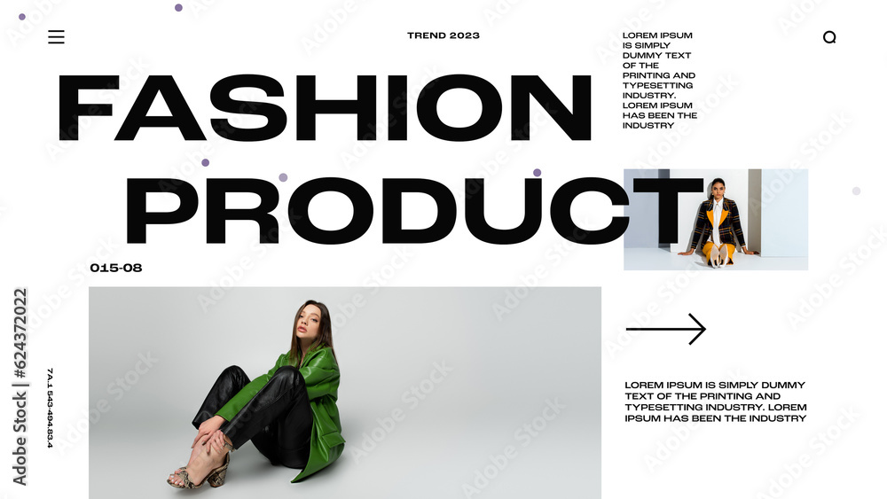 This template features modern text animations and transition effects ...