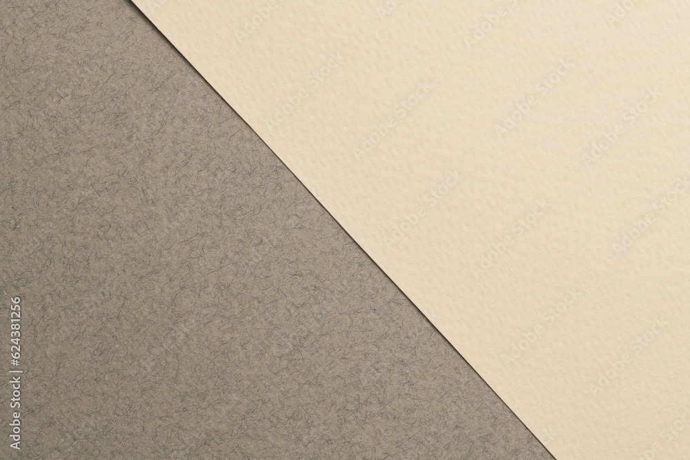 Rough kraft paper background, paper texture gray beige colors. Mockup ...