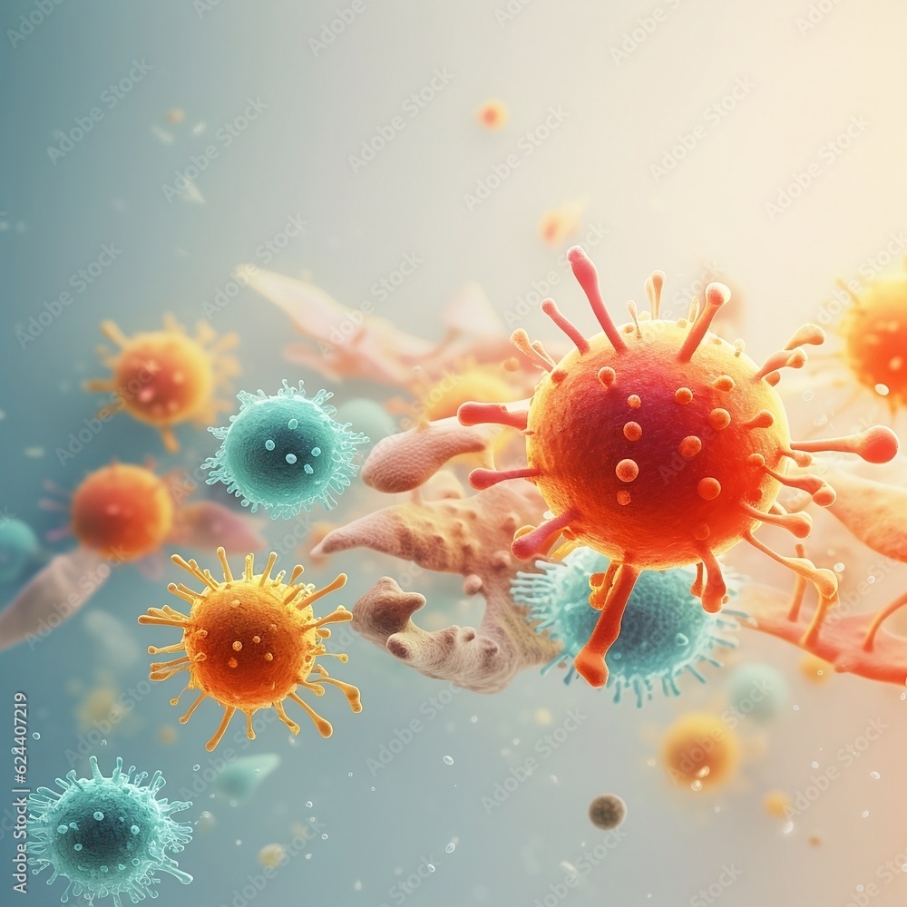 Abstract bacteria, probiotics, gram positive bacteria bacteria and ...