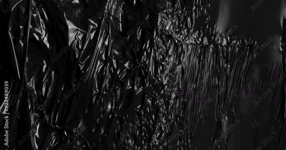Embark on visual journey fascinating texture stretched plastic film on ...