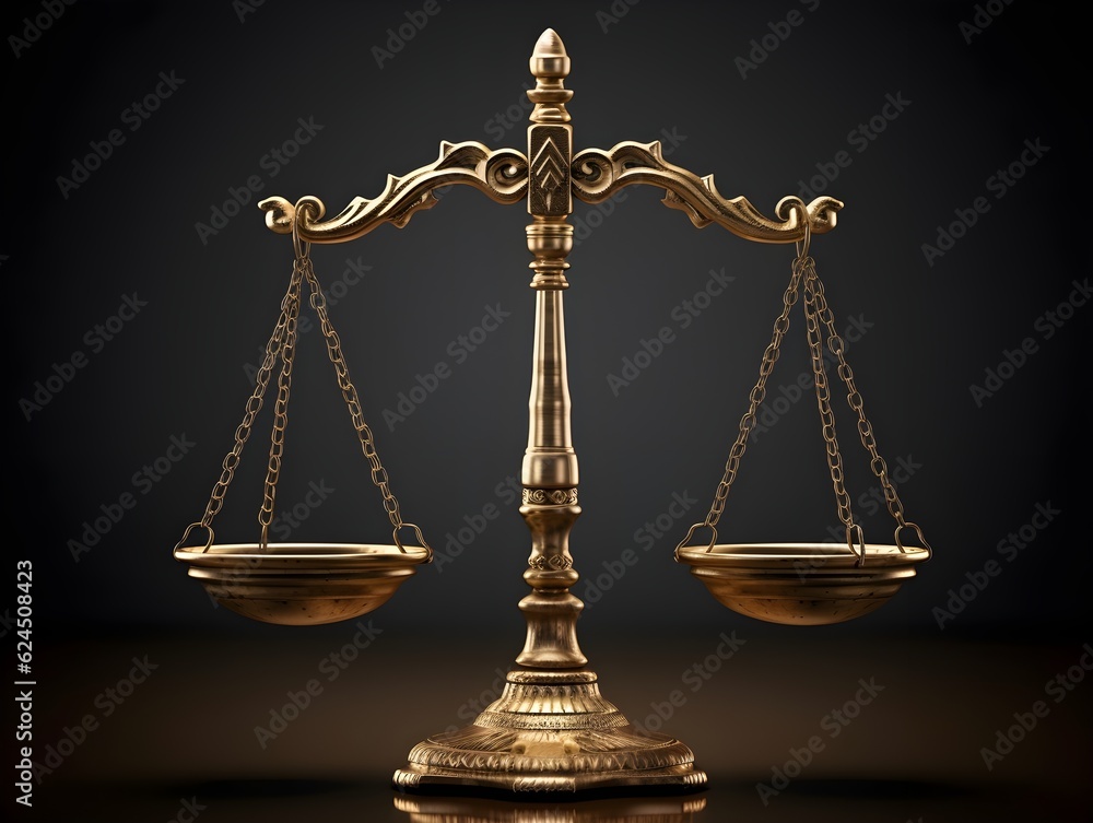 Die Justitia-Waage: Das ikonische Bild der Gerechtigkeit Stock Photo ...