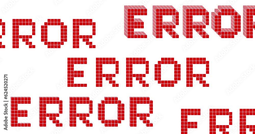 Pixel error for game, glitch, pixel art, pixel effect. 8 bit for video ...