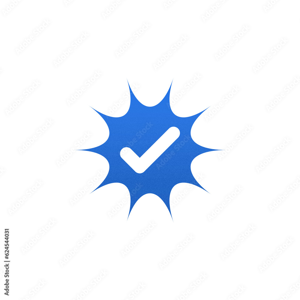 Verified Blue Tick, verify symbol, verified icon, Set of blue ...