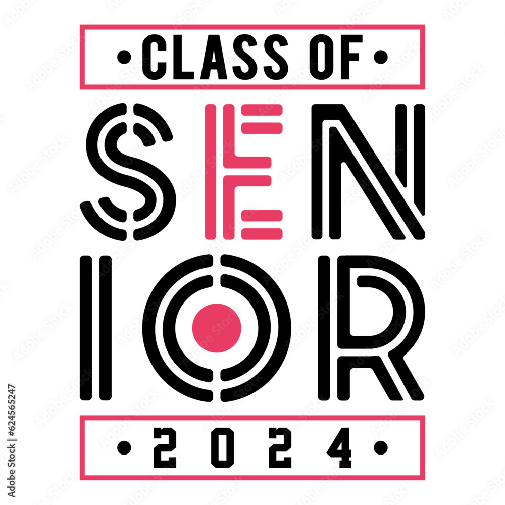 Senior Class greeting, invitation card. Text for graduation design ...