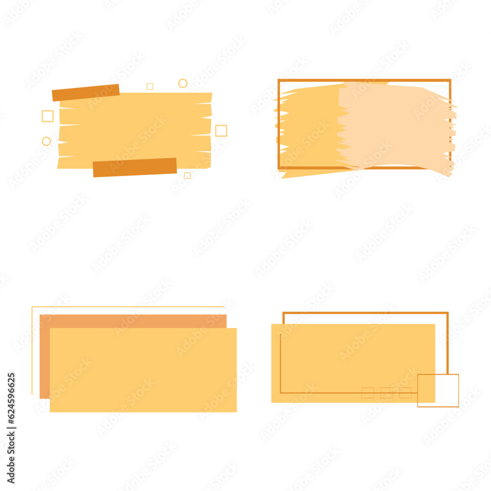 Text Box Shape. Colored quote box speech bubble Template note text ...
