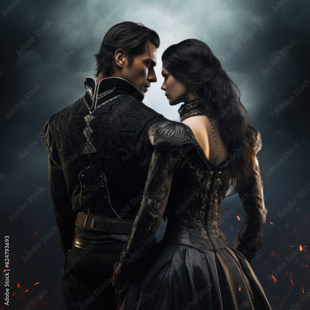 Two skilled magicians, find solace and strength in each other's arms ...