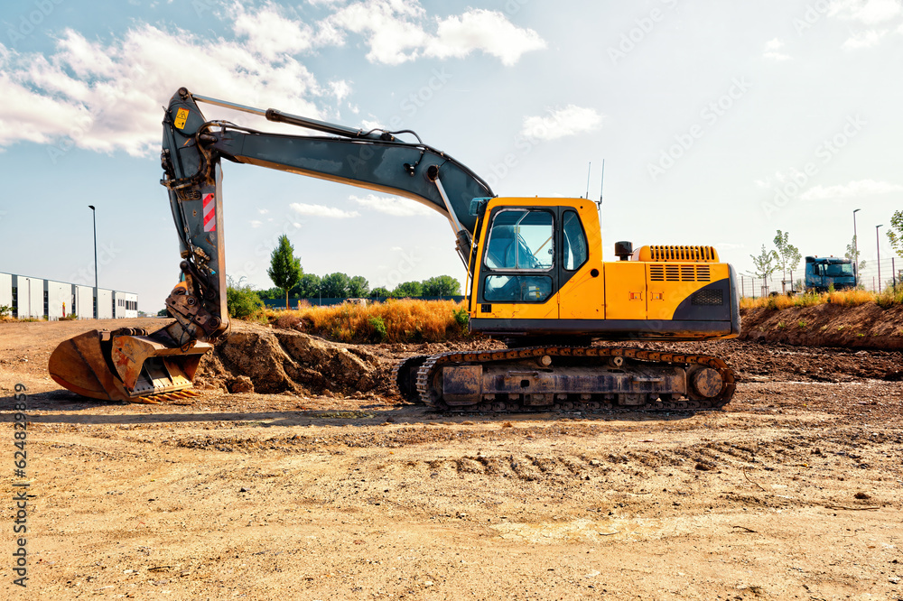 Bagger Stock Photo | Adobe Stock