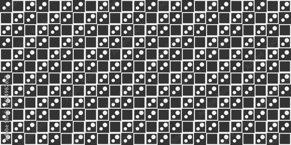 Seamless and simple pattern with diagonally repeating tiles. A pattern ...