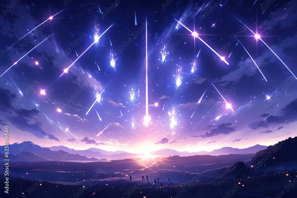 Cosmos Mágico: Arte de Anime que Fusiona Adivinación, Espiritualidad y ...