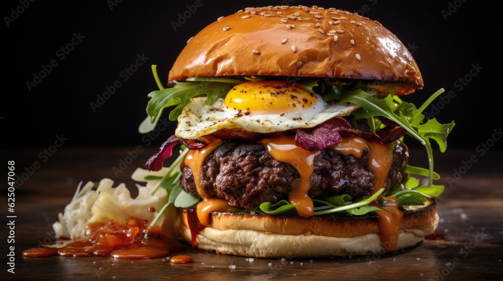 mouthwatering, artisanal burgers with unique toppings, high-quality ...