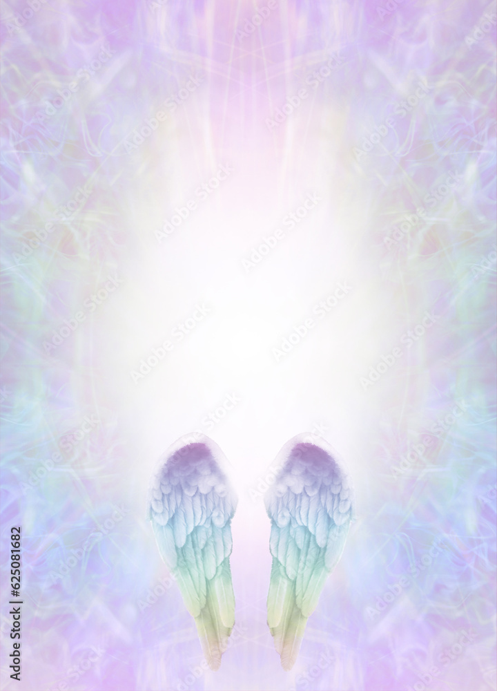 Angel Healing spiritual diploma award certificate template background ...